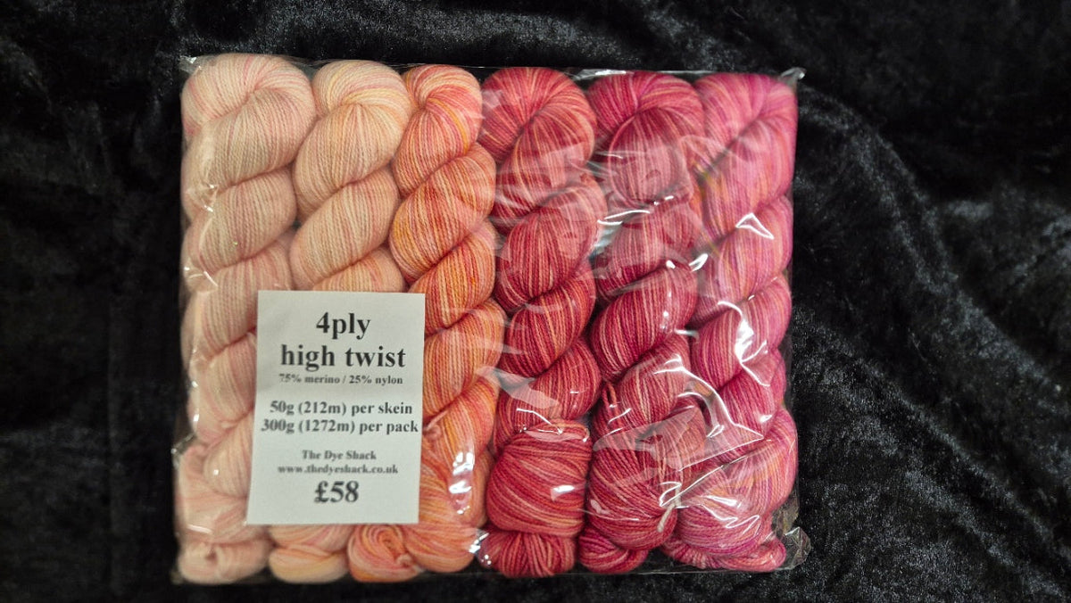 6 x 50g fade pack – the dye shack