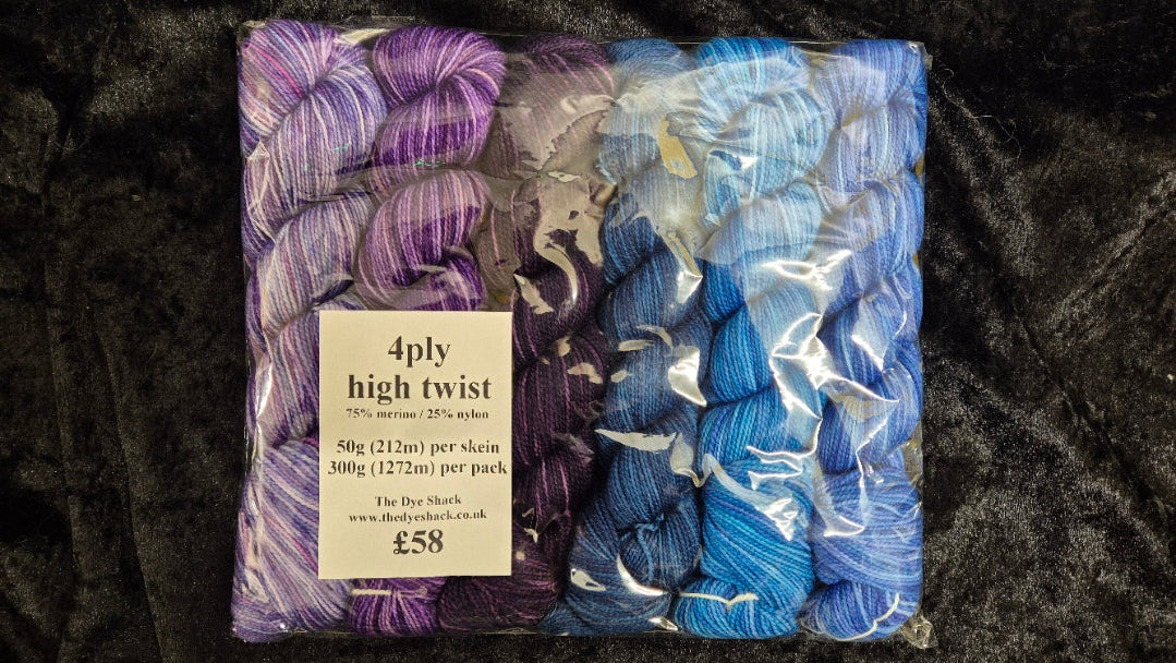 6 x 50g fade pack – the dye shack
