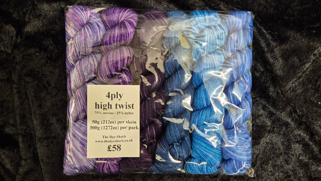 6 x 50g fade pack – the dye shack